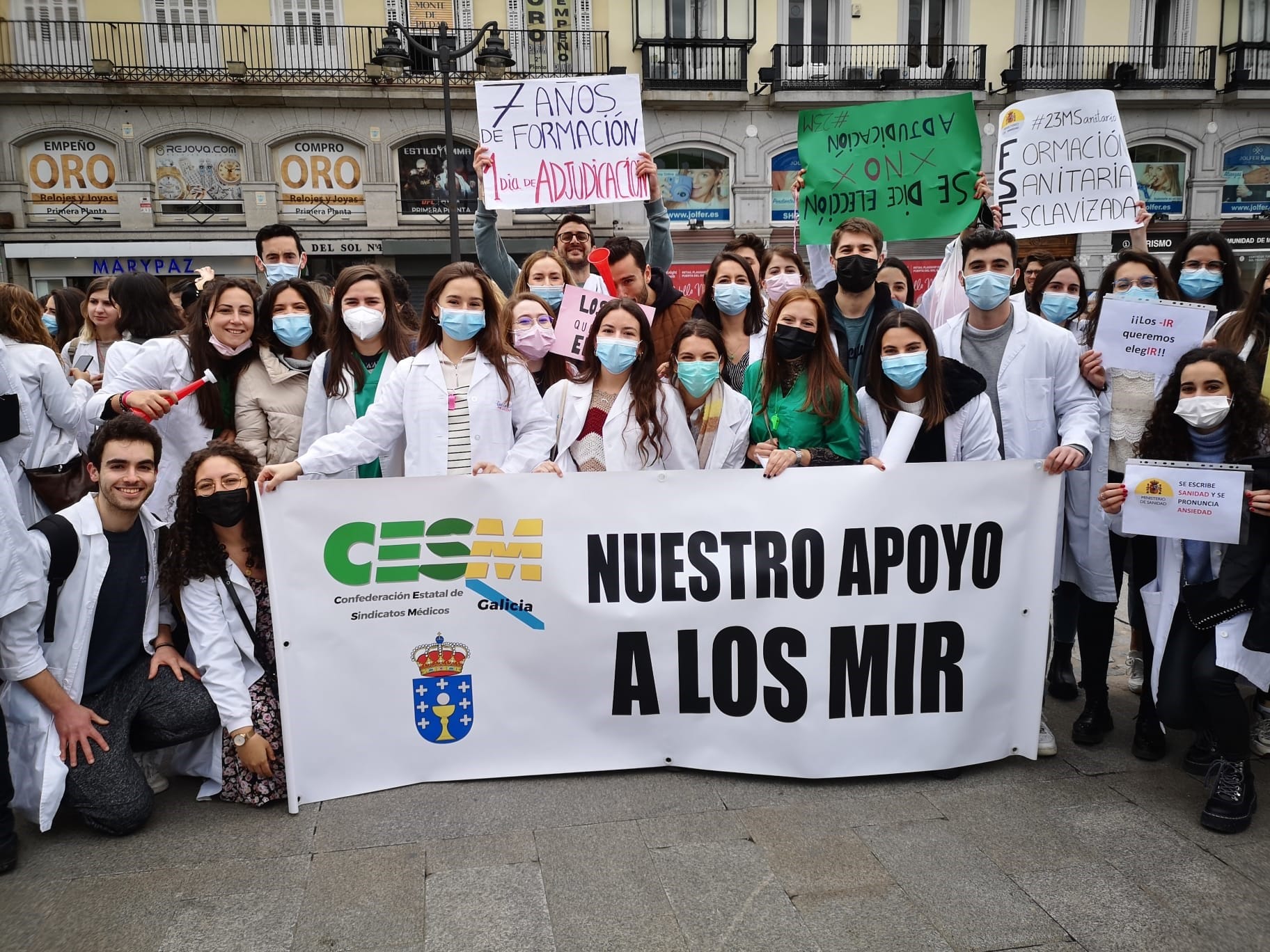 CESM Galicia exige a la Xunta la revisión del salario base de los MIR y ...